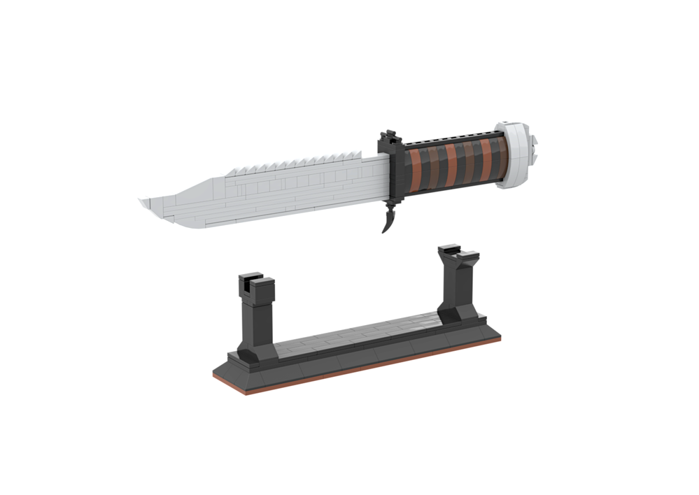 LEGO MOC Survival Knife by Br1ckD3sign | Rebrickable - Build with LEGO