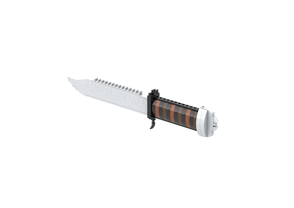 LEGO MOC Survival Knife by Br1ckD3sign | Rebrickable - Build with LEGO