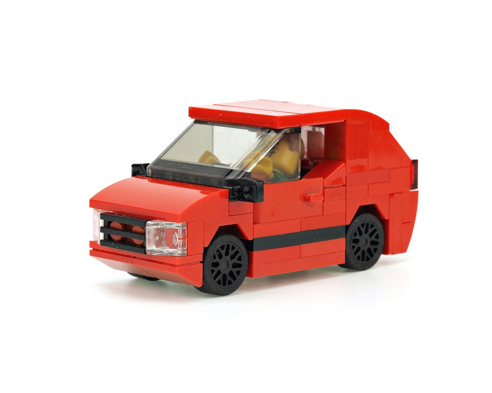 LEGO MOC Small red hatchback by De_Marco | Rebrickable - Build with LEGO