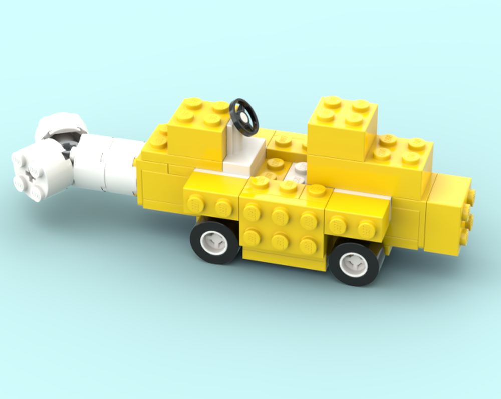 LEGO MOC Fried Chicken Soap Box car by Caesar12138 | Rebrickable ...