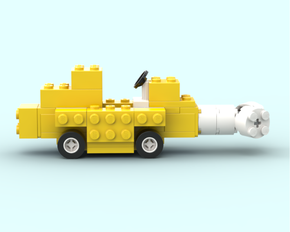LEGO MOC Fried Chicken Soap Box car by Caesar12138 | Rebrickable ...