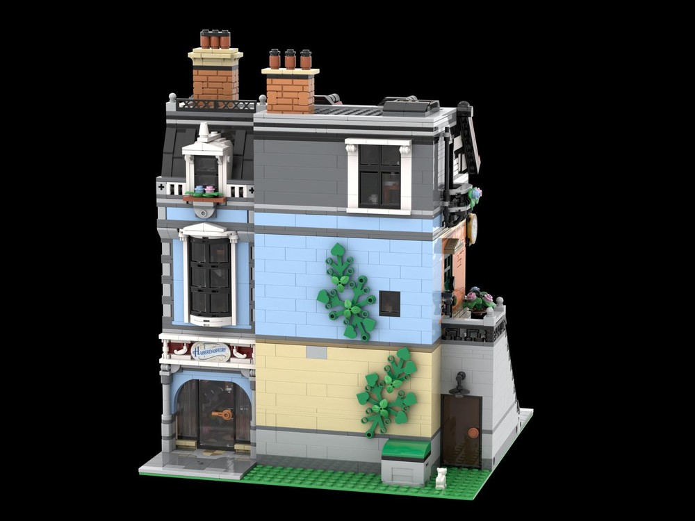 LEGO MOC Straight Tudor Inn - 10350 Tudor Corner Alternative Build by ...