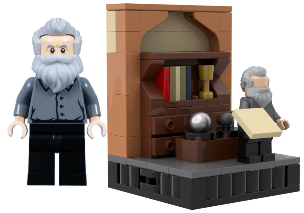 LEGO MOC Galileo Galilei Minifigure Display Diorama by OrchardBuilds ...