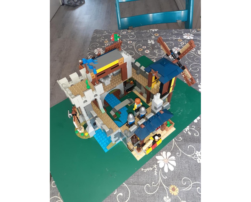 LEGO MOC 31120 Market and mill add-on by Legoivo | Rebrickable - Build ...