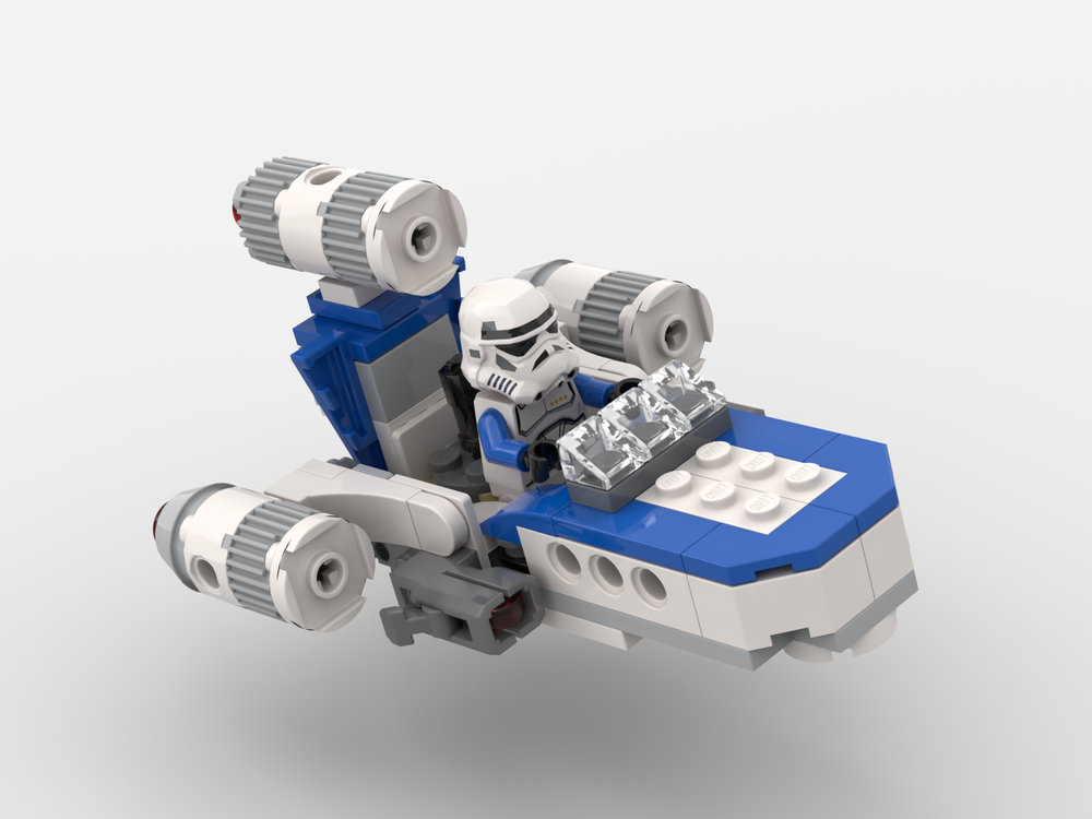 LEGO MOC 75391 Landspeeder by BrickBash | Rebrickable - Build with LEGO