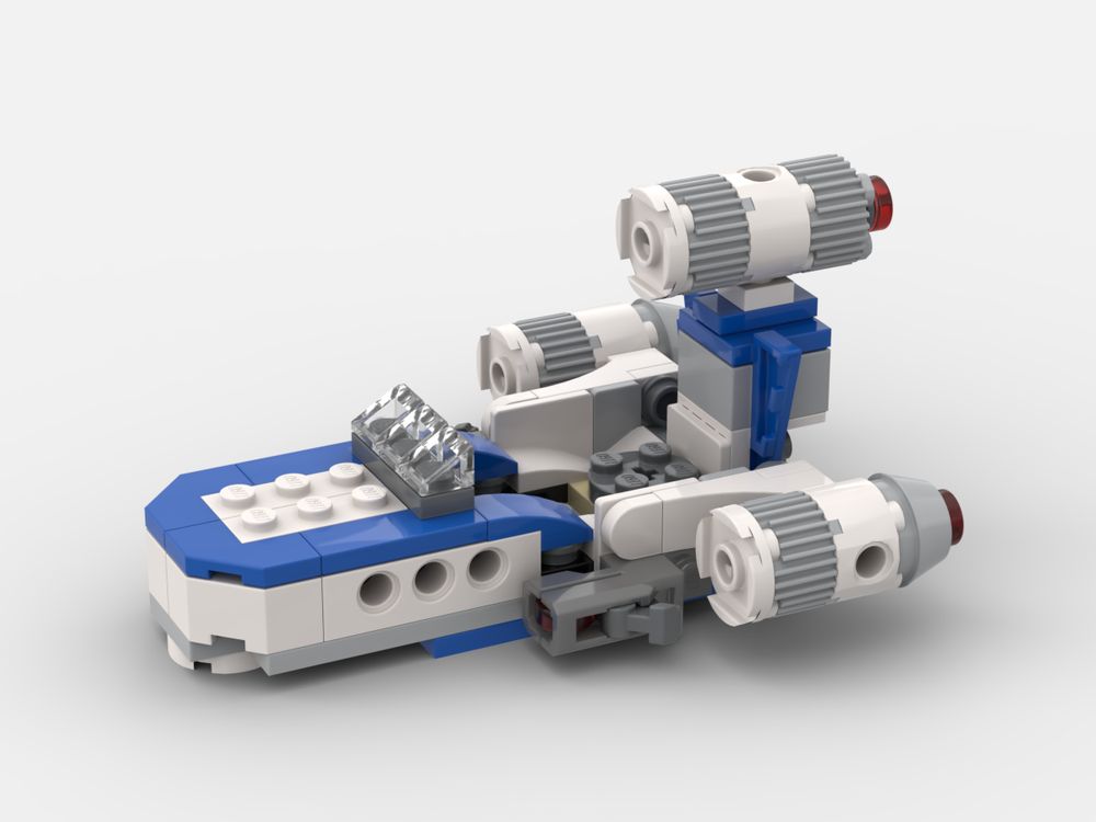 LEGO MOC 75391 Landspeeder by BrickBash | Rebrickable - Build with LEGO