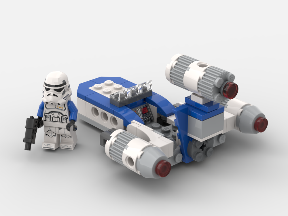 LEGO MOC 75391 Landspeeder by BrickBash | Rebrickable - Build with LEGO