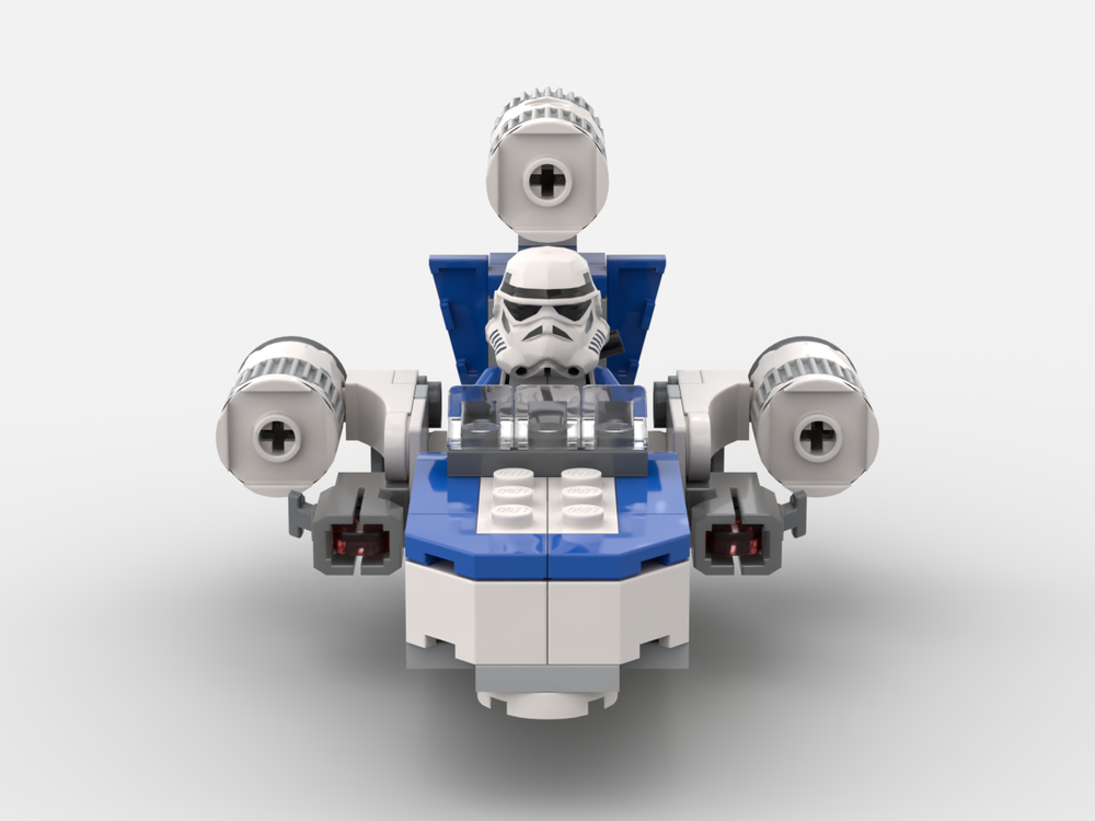 LEGO MOC 75391 Landspeeder by BrickBash | Rebrickable - Build with LEGO