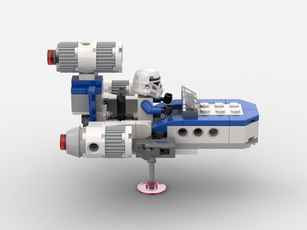 LEGO MOC 75391 Landspeeder by BrickBash | Rebrickable - Build with LEGO