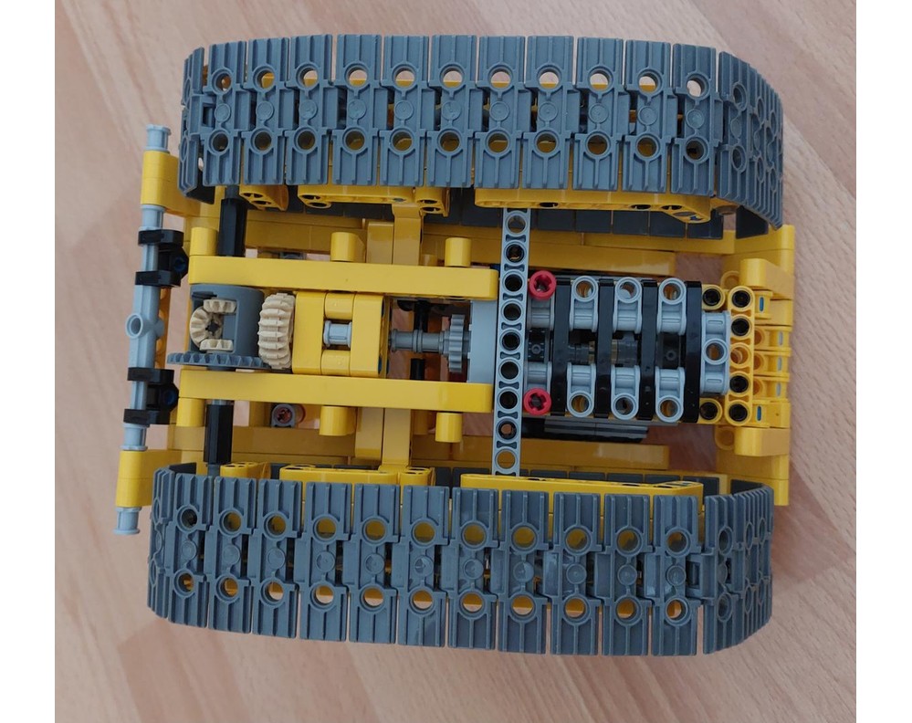 LEGO MOC Snow Groomer - Snowcat (alt . build from 42028 Bulldozer) by ...