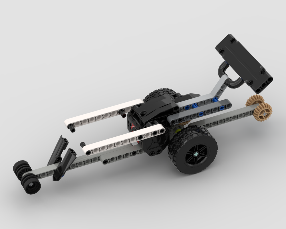 LEGO MOC fast rc dragster by The Technic think tank | Rebrickable ...