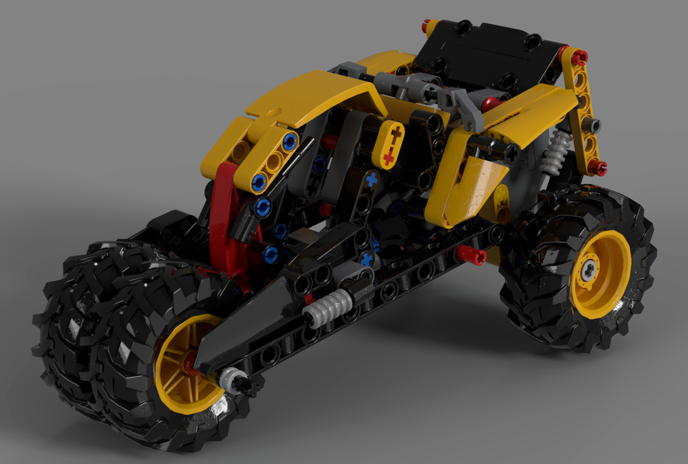 LEGO MOC Trike/Tumbler - digatron alt by funkypixelboi | Rebrickable ...