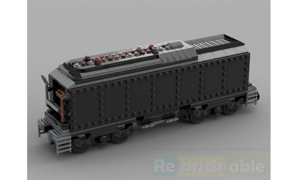LEGO MOC Polar Express Train by TrainsWithLights | Rebrickable - Build ...