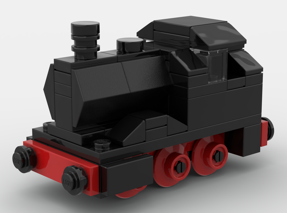 LEGO MOC Mini German Steam Locomotive by Mausky | Rebrickable - Build ...