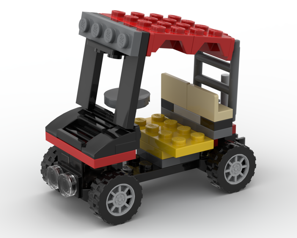 LEGO MOC 31040 golf cart by maratus | Rebrickable - Build with LEGO