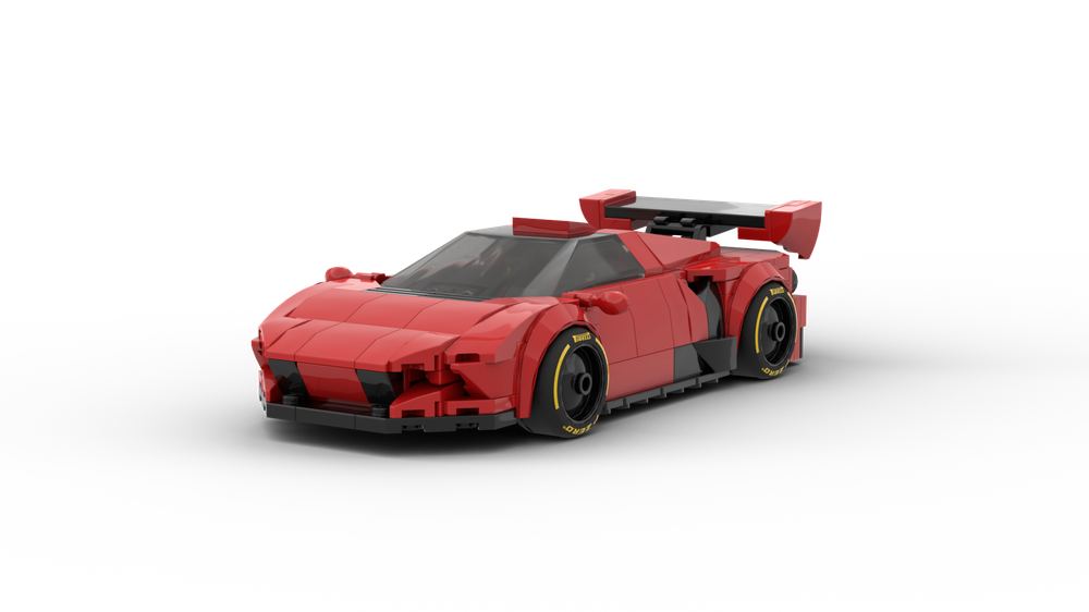 LEGO MOC F3rrari F8 Tributo by mokesz | Rebrickable - Build with LEGO