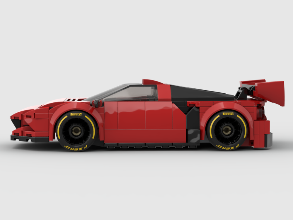 Lego Moc Ferrari F8 Tributo By Mokesz Rebrickable Build With Lego