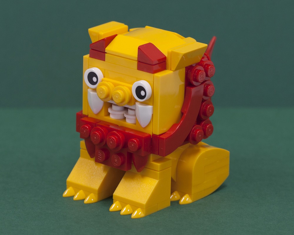 LEGO MOC Shiisa Figure in BrickHeadz™ Style by Balage64 | Rebrickable ...