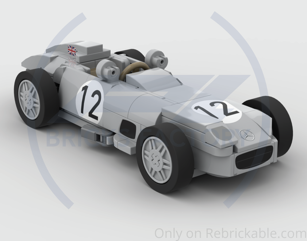 LEGO MOC-210093 F1 Mercedes-Benz W196 by Pit Lane Bricks Factory ...