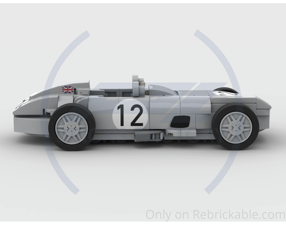 LEGO MOC F1 Mercedes-Benz W196 by Pit Lane Bricks Factory | Rebrickable ...