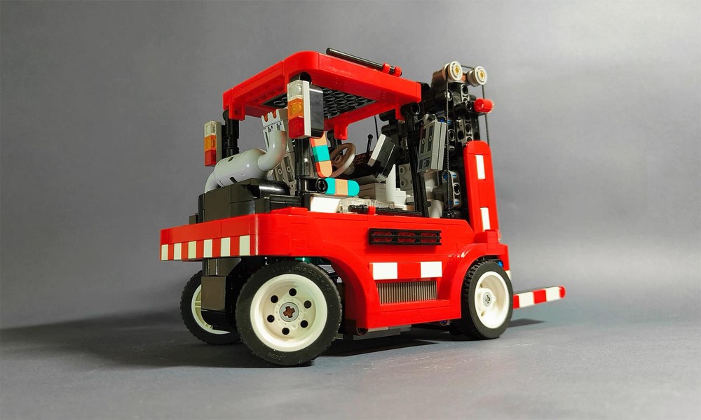 LEGO MOC-210095 Forklift by ikorgik | Rebrickable - Build with LEGO