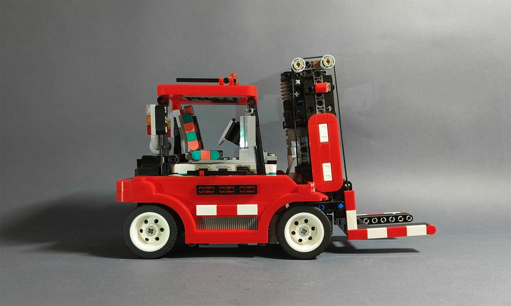 LEGO MOC Forklift by ikorgik | Rebrickable - Build with LEGO