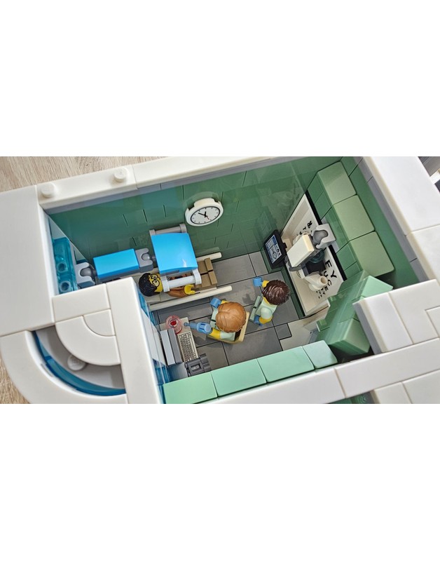 LEGO MOC MODULAR HOSPITAL by Marxxx | Rebrickable - Build with LEGO
