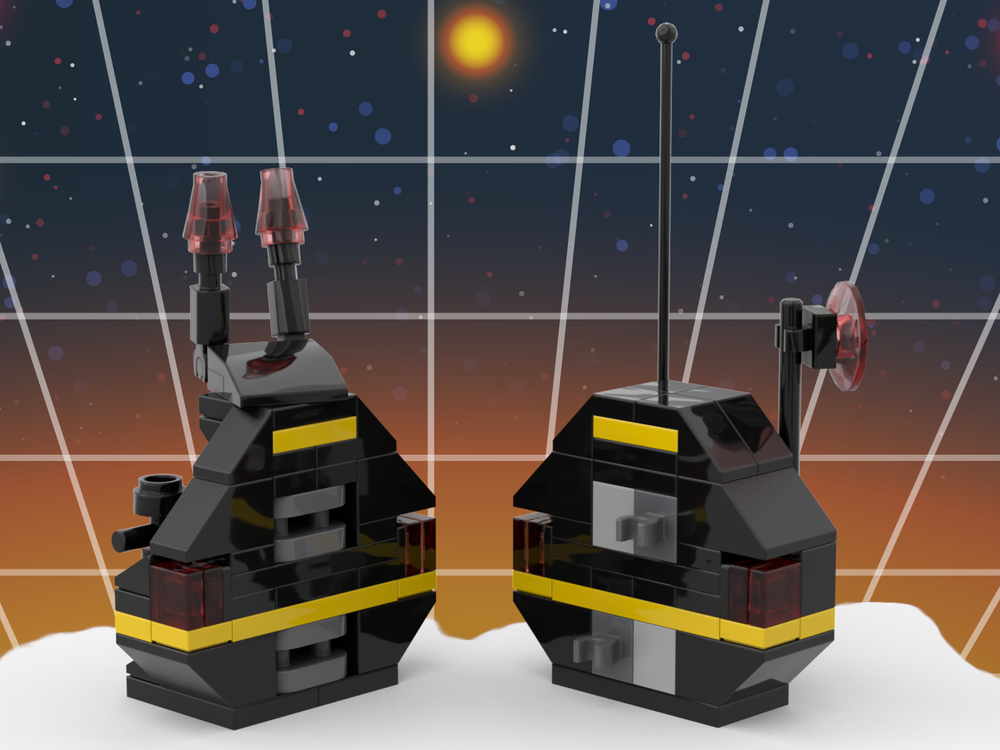 LEGO MOC 40580 Blacktron Science Station Addon by snakehelios | Rebrickable - Build with LEGO