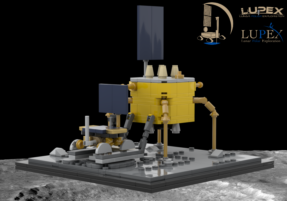 LEGO MOC LUPEX (Chandrayaan 5) Lunar Lander and Rover by OrchardBuilds ...