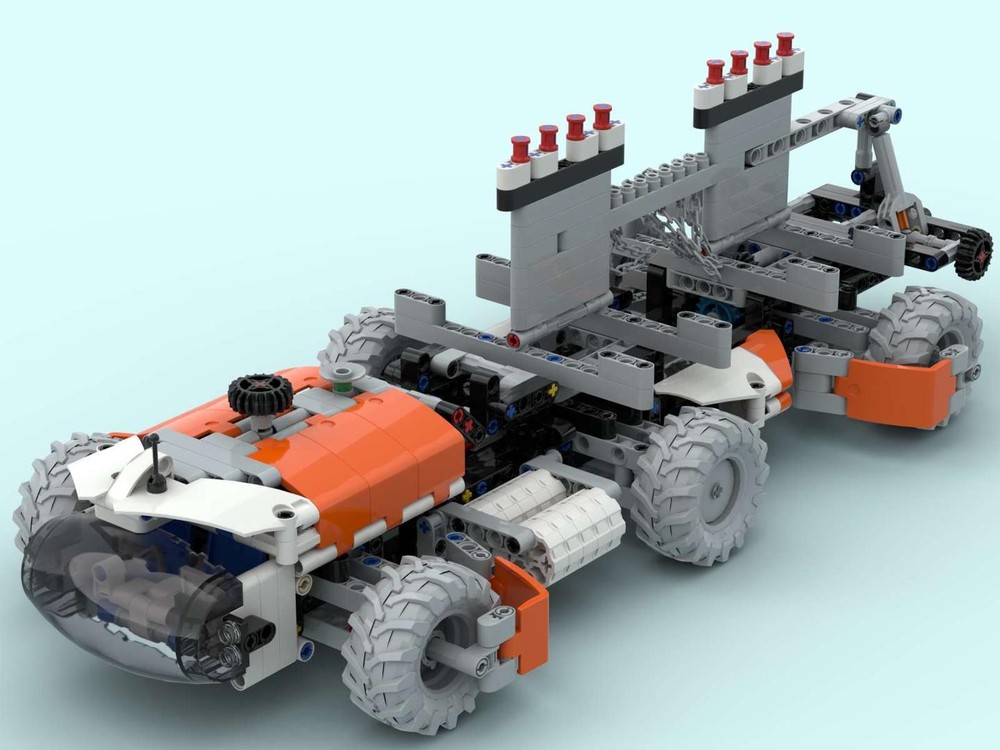 LEGO MOC Heavy Module Carrier LT78+ (2 x 42178 mod) by zz0025 ...