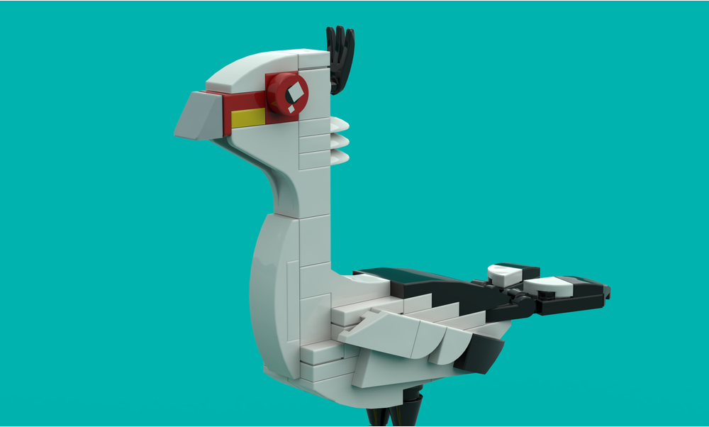 LEGO MOC Secretary bird - Sagittarius serpentarius by DiegoFontana ...