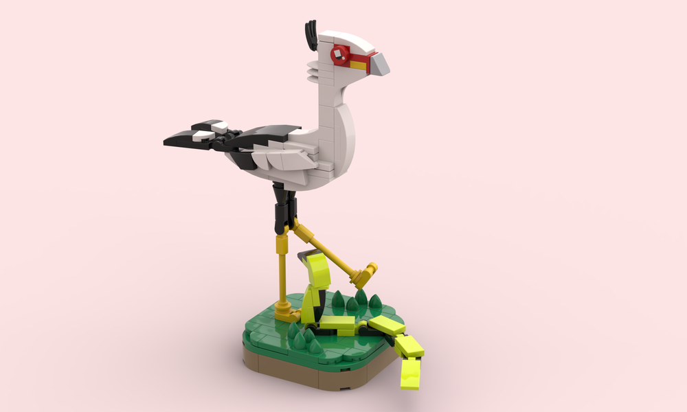 LEGO MOC Secretary bird - Sagittarius serpentarius by DiegoFontana ...