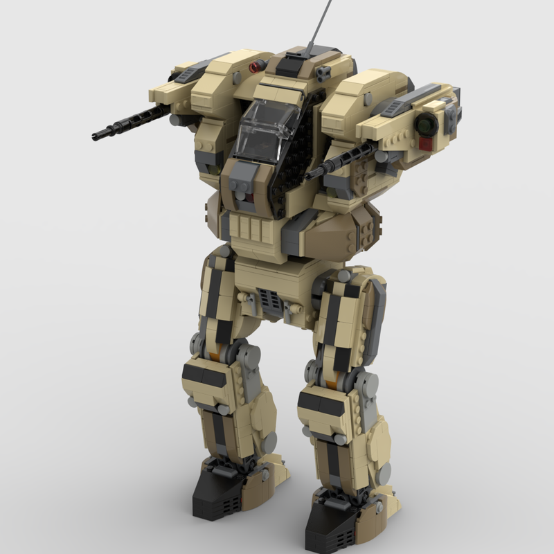 LEGO MOC Battletech Blackjack by LoreOfMetal | Rebrickable - Build with ...
