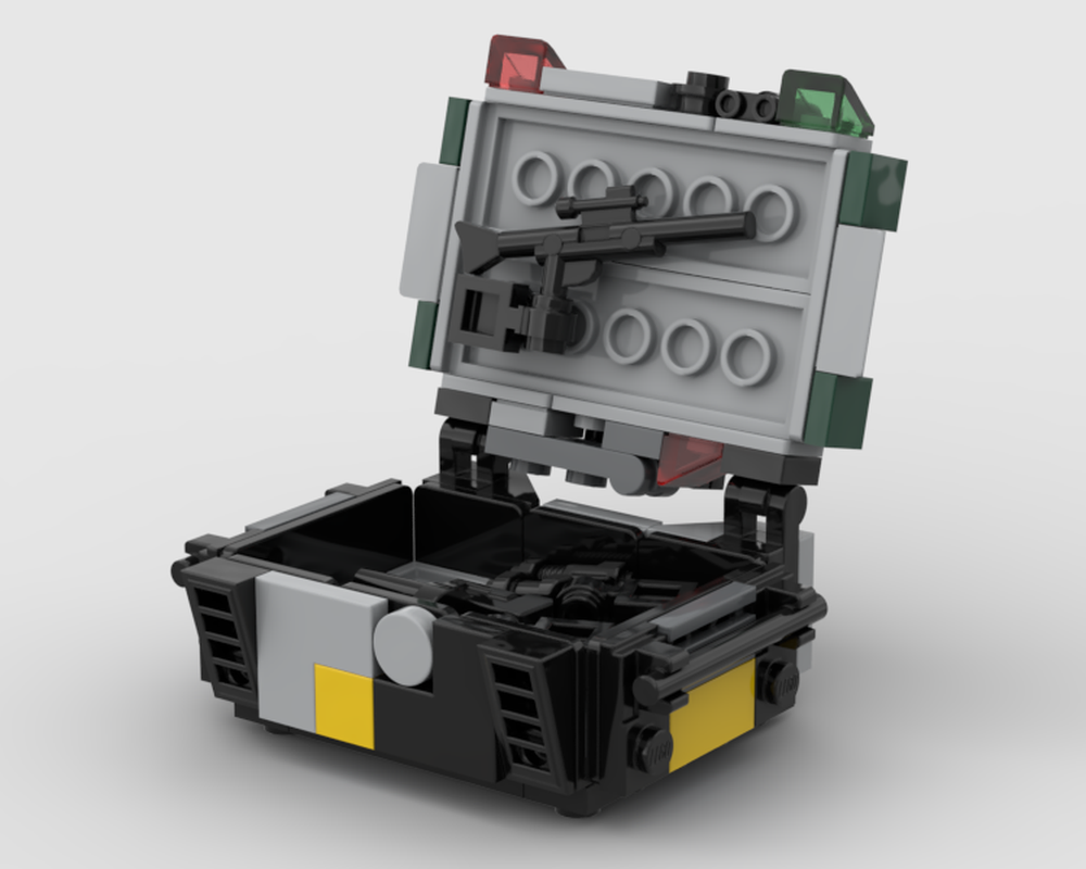 LEGO MOC Weapon Crate by Total_Rebrick | Rebrickable - Build with LEGO