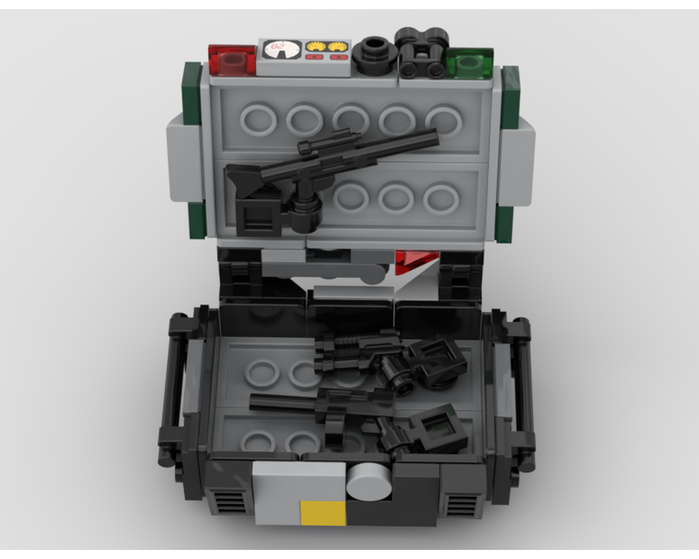 LEGO MOC Weapon Crate by Total_Rebrick | Rebrickable - Build with LEGO