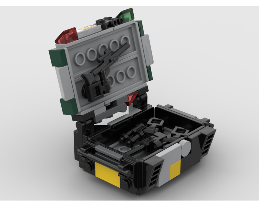 LEGO MOC Weapon Crate by Total_Rebrick | Rebrickable - Build with LEGO