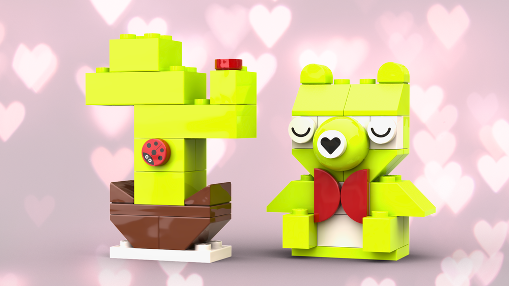 LEGO MOC 11039 Teddy bear by Lenarex | Rebrickable - Build with LEGO