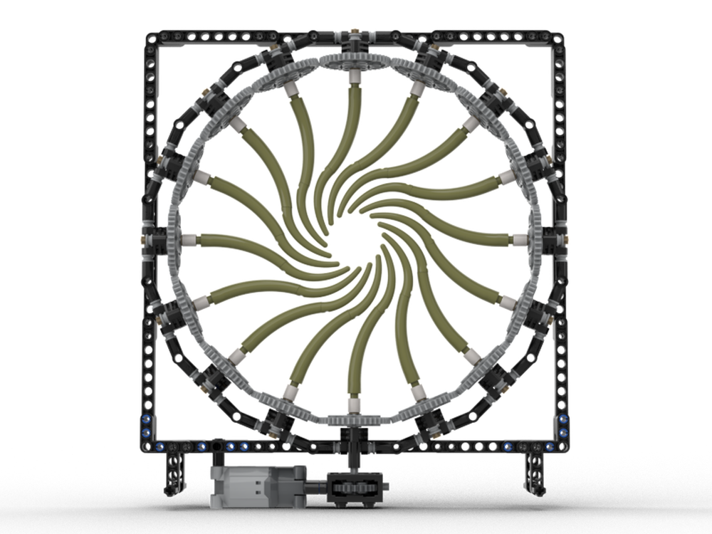 LEGO MOC Tentacle kinetic sculpture II by jemunoz0 | Rebrickable ...