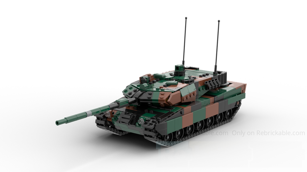 LEGO MOC Leopard 2A6 by ziggf | Rebrickable - Build with LEGO