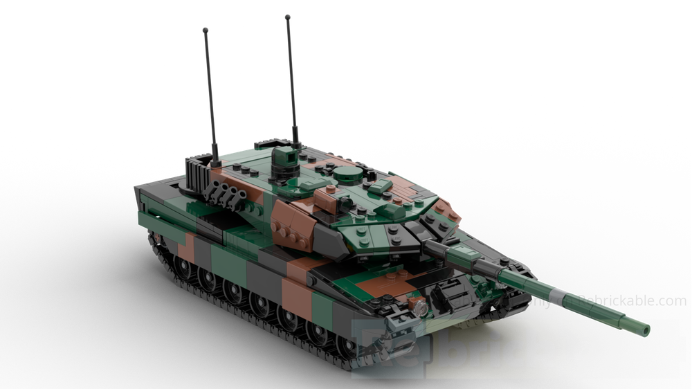 LEGO MOC Leopard 2A6 by ziggf | Rebrickable - Build with LEGO