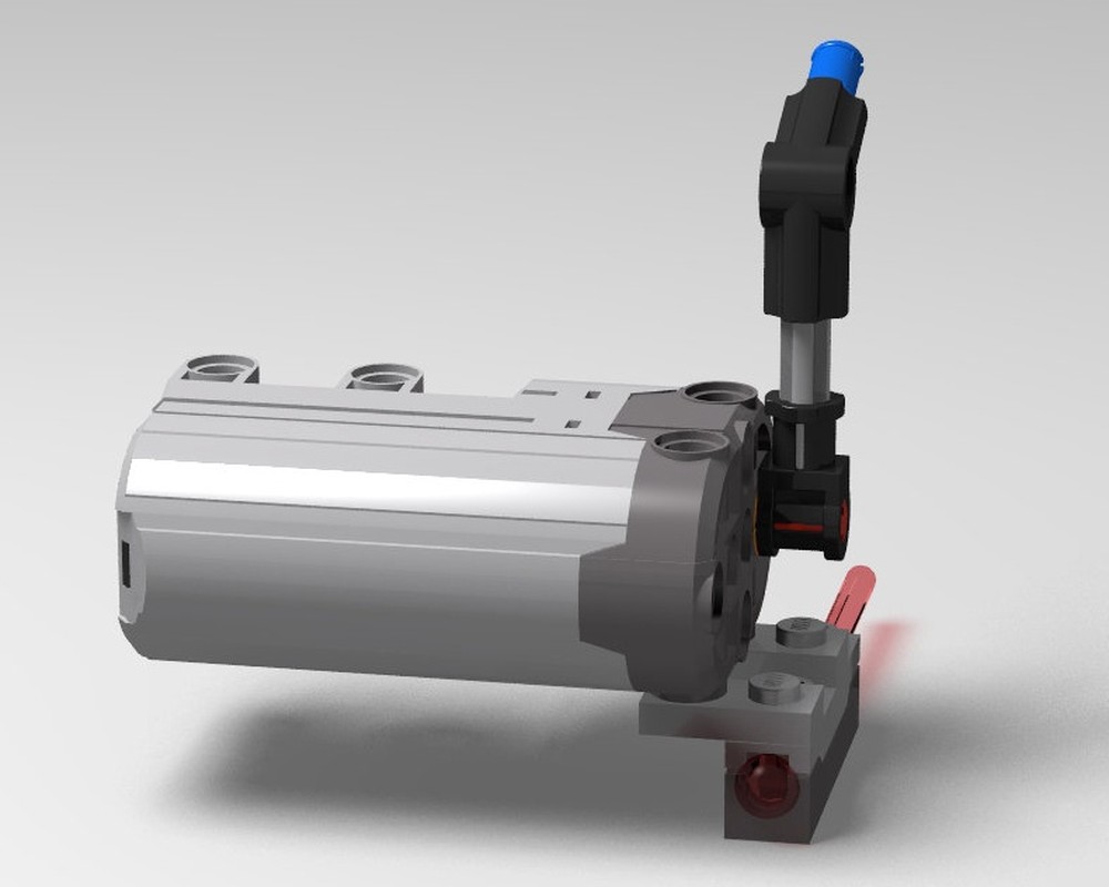 LEGO MOC servo projectile launcher by jgirden | Rebrickable - Build ...