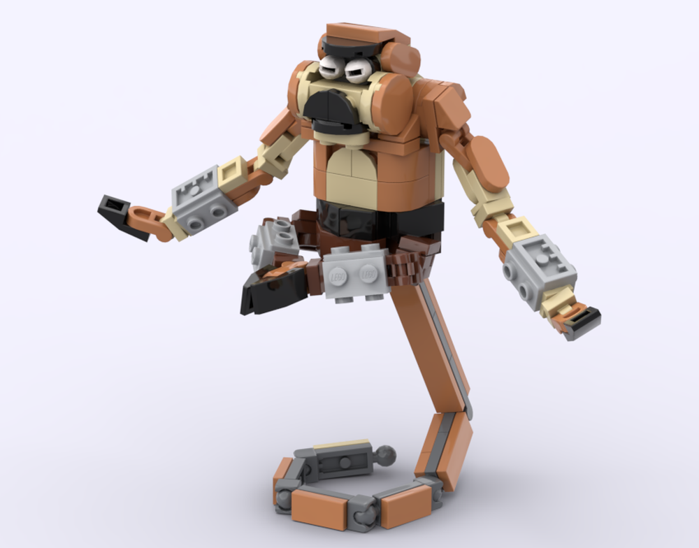 LEGO MOC Master Monkey by Kostack | Rebrickable - Build with LEGO