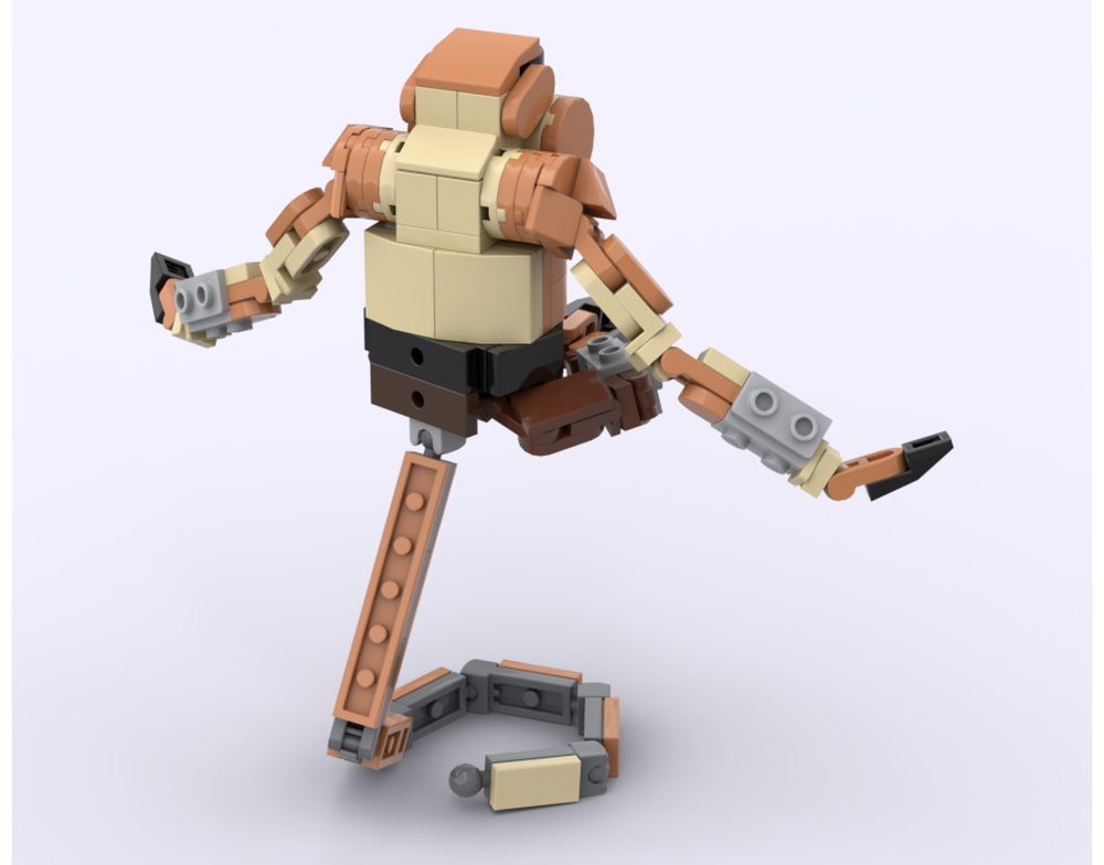 LEGO MOC Master Monkey by Kostack | Rebrickable - Build with LEGO