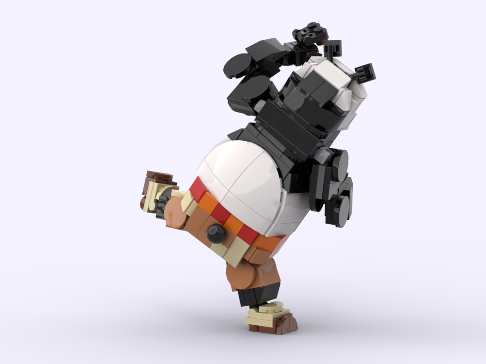 LEGO MOC Po the Dragon Warrior by Kostack | Rebrickable - Build with LEGO