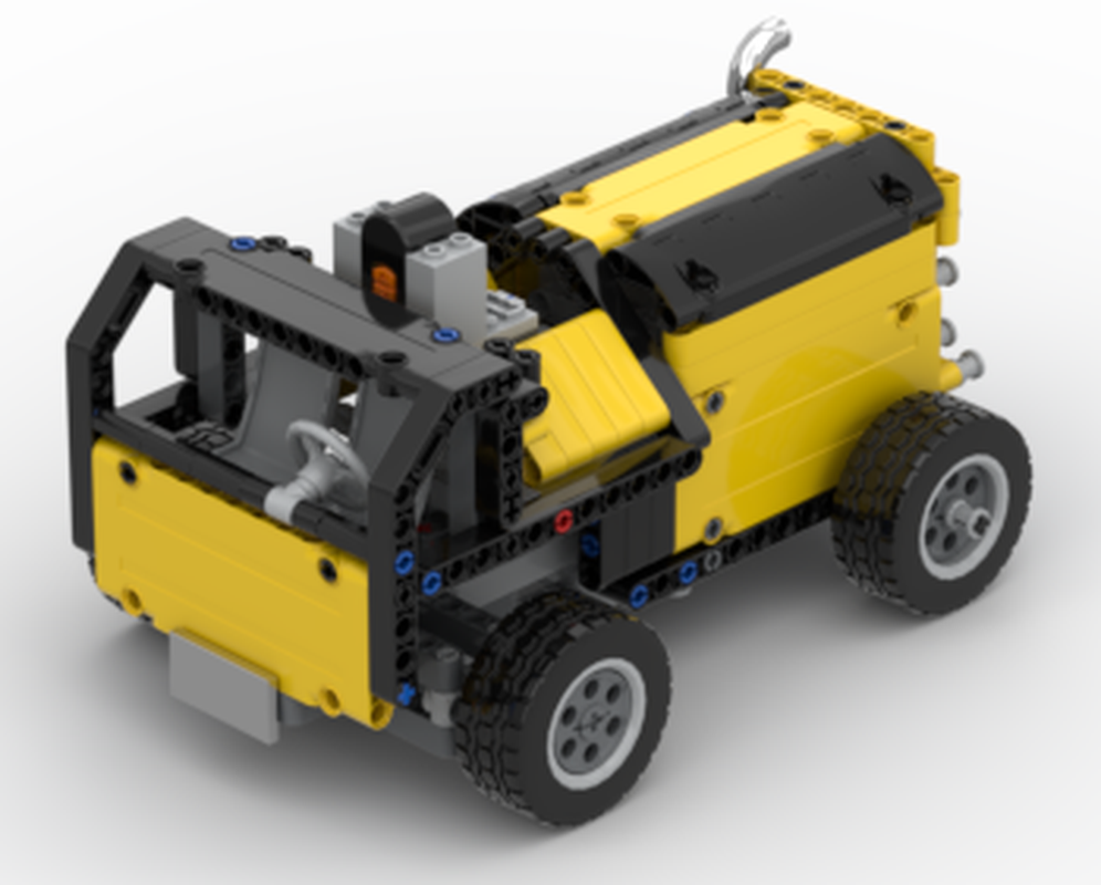 LEGO MOC Emergency Power Supply Truck by JojoTheBuilder | Rebrickable ...