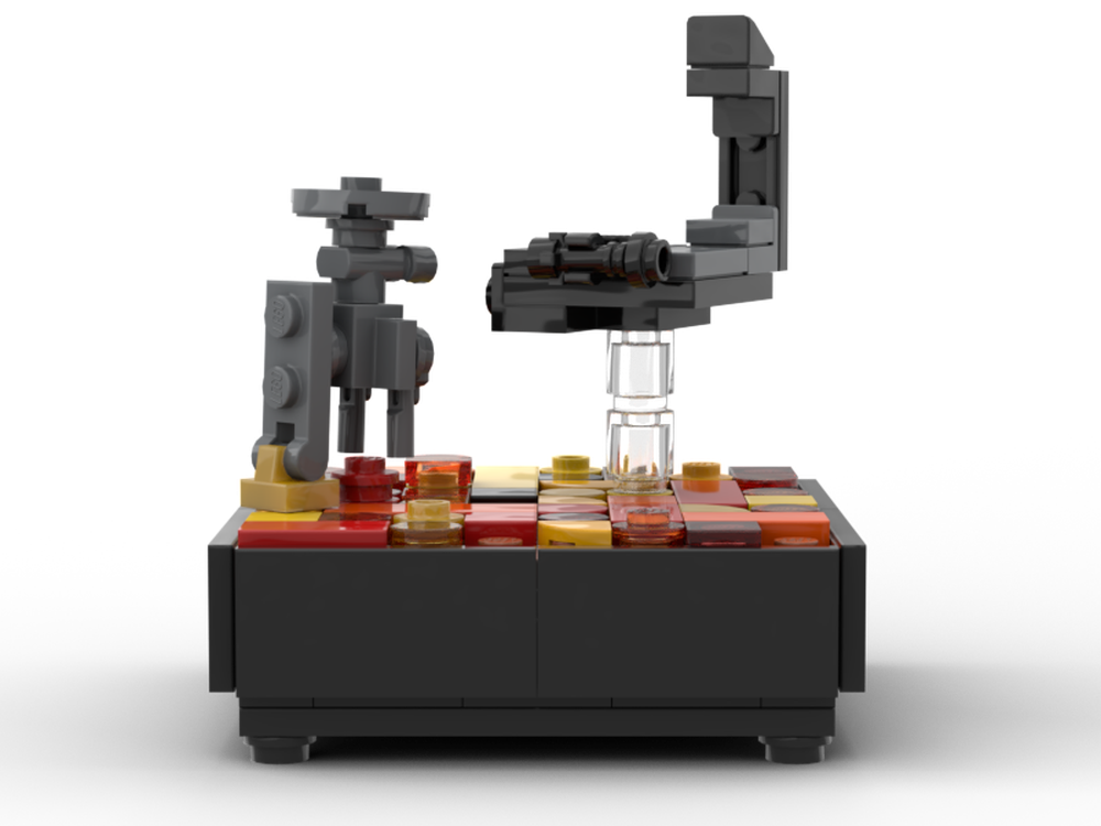 LEGO MOC Revenge of the Sith: Duel on Mustafar Diorama (without ...