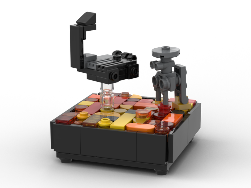 LEGO MOC Revenge of the Sith: Duel on Mustafar Diorama (without ...