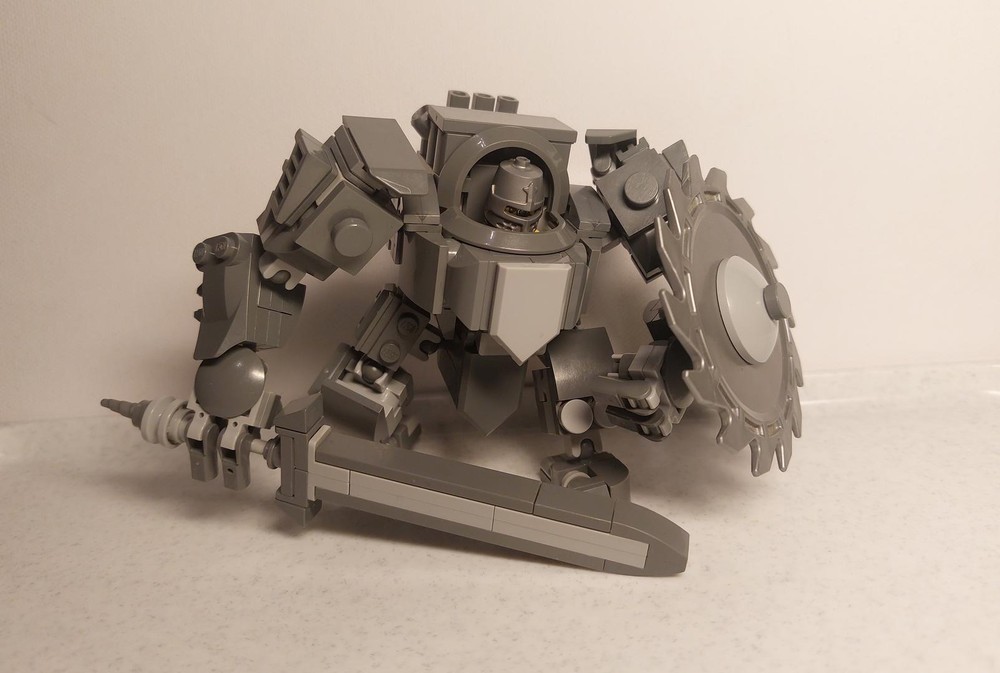 LEGO MOC Iron Knight Mech by FatManiac | Rebrickable - Build with LEGO
