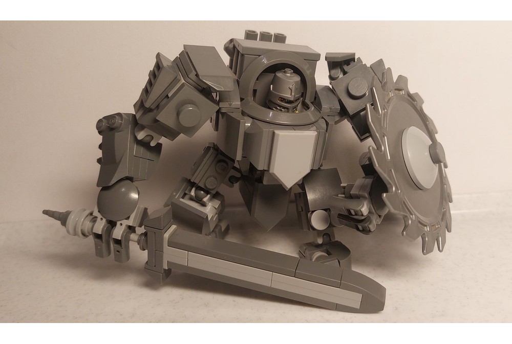 LEGO MOC Iron Knight Mech by FatManiac | Rebrickable - Build with LEGO