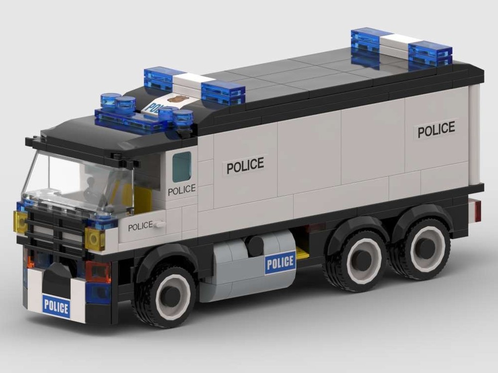 LEGO MOC MOC of Set 6681 Police Van in 6W by ONE-2-BRICK | Rebrickable ...